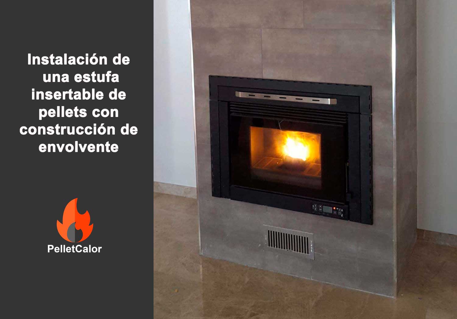 Cómo instalar un insertable de pellets - (7 sencillos pasos)